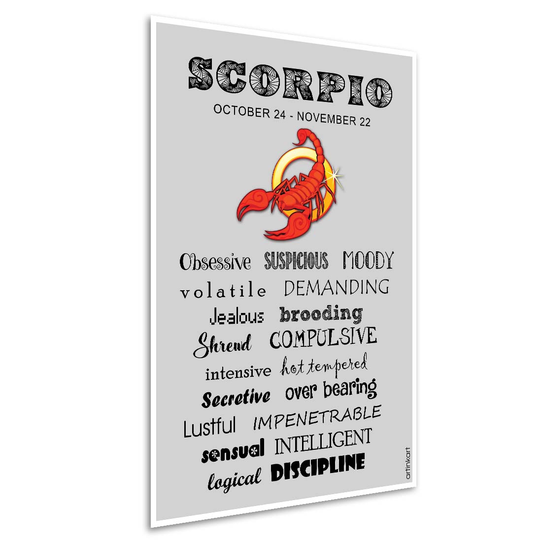 Scorpio Traits - ArtinKart